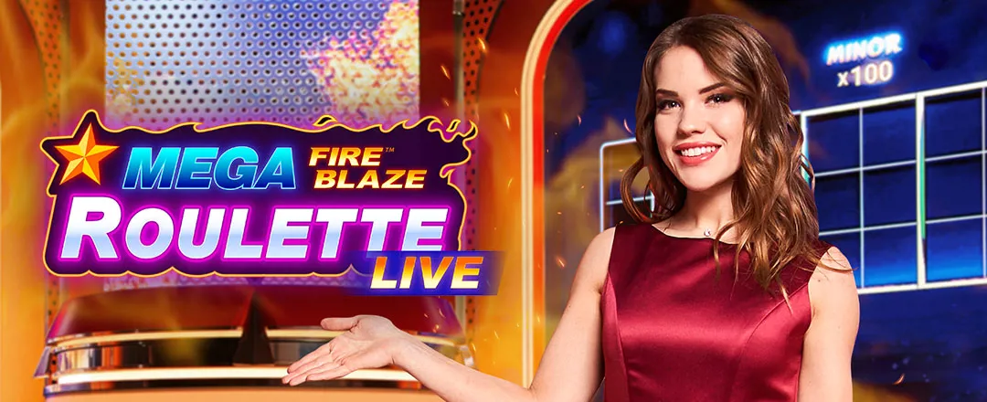 Mega Fire Blaze Roulette Live